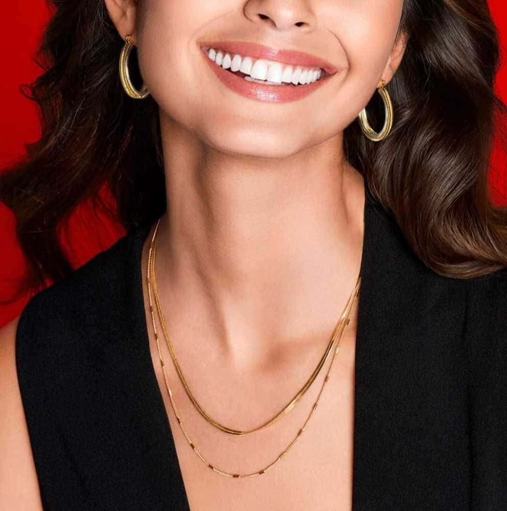 Collares x2 Modern viper. Esika - My Favorite Store