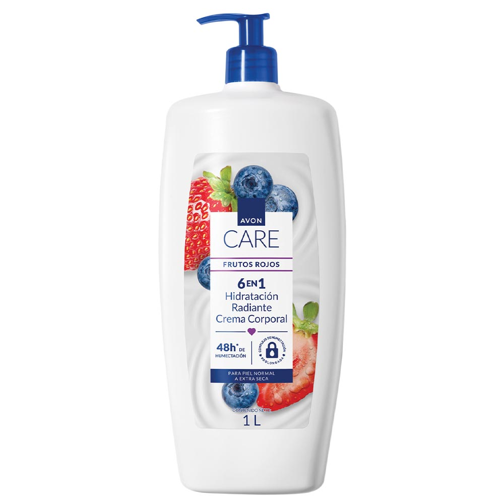 Crema Corporal 6 En 1 . Frutos Rojos - 1000 ml. Avon Care - My Favorite ...