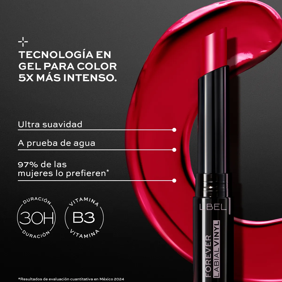 Labial Forever Vinyl 2g. L´bel (Ver tonos) - My Favorite Store