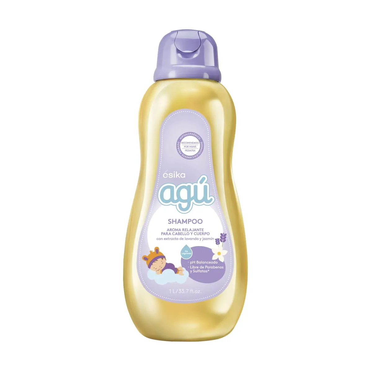 Shampoo Relajante Agú Lavanda y Jazmín 1litro. Esika - My Favorite Store